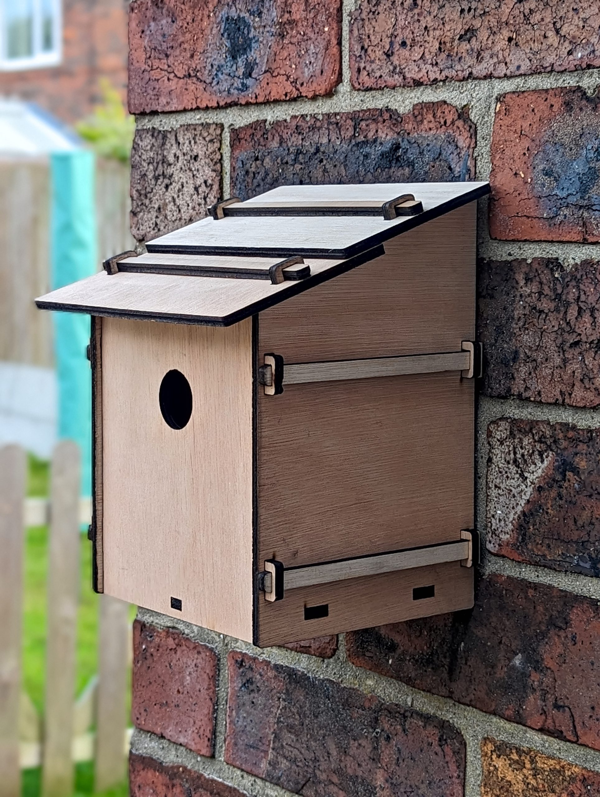 Build your own Bird House Flat Pack Kit for Children and Adults, No Glue or Tools required ...