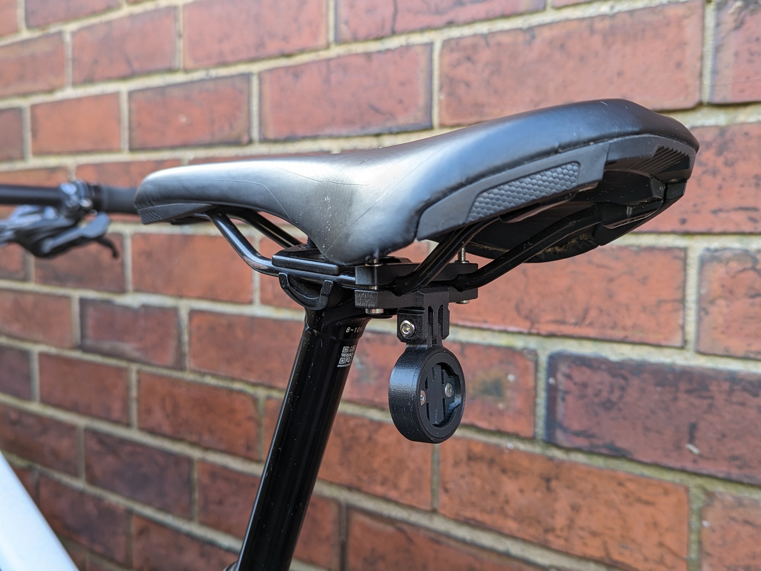 SRB Designs Elite Saddle Mount for Garmin Varia (RTL510, RTL515) – SRB ...